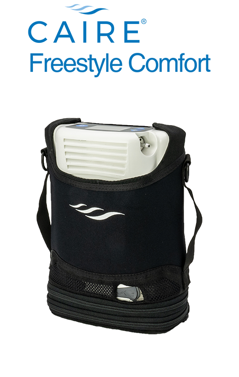 CAIRE® FreeStyle Comfort Portable Oxygen Concentrator with 16 Cell Battery