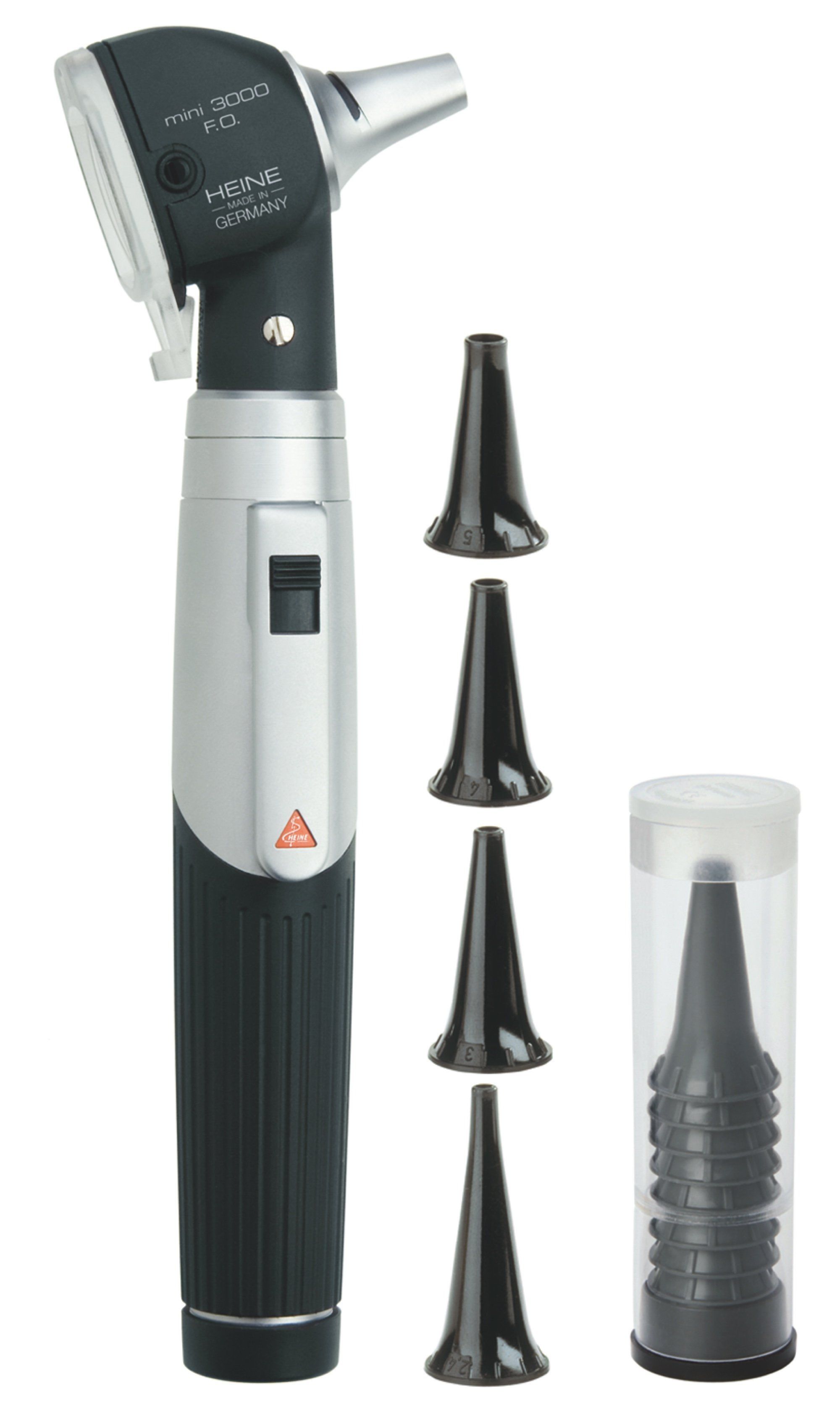 HEINE mini3000 F.O Otoscope Set with battery handle