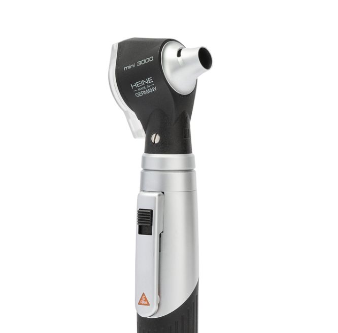 HEINE mini3000 Otoscope Set with battery handle with Disposable tips